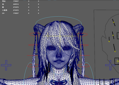maya 面部绑定模型-孩子-女模型库-Unreal Engine模型下载-cg模型网