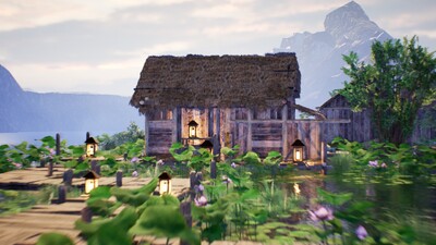 ue4场景虚幻4 VR模型-自然场景模型库-Unreal Engine模型下载-cg模型网