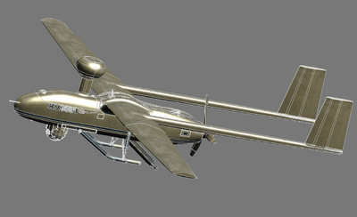 国产KVD001无人机模型-无人机模型库-AutoCAD(.dwg)模型下载-cg模型网