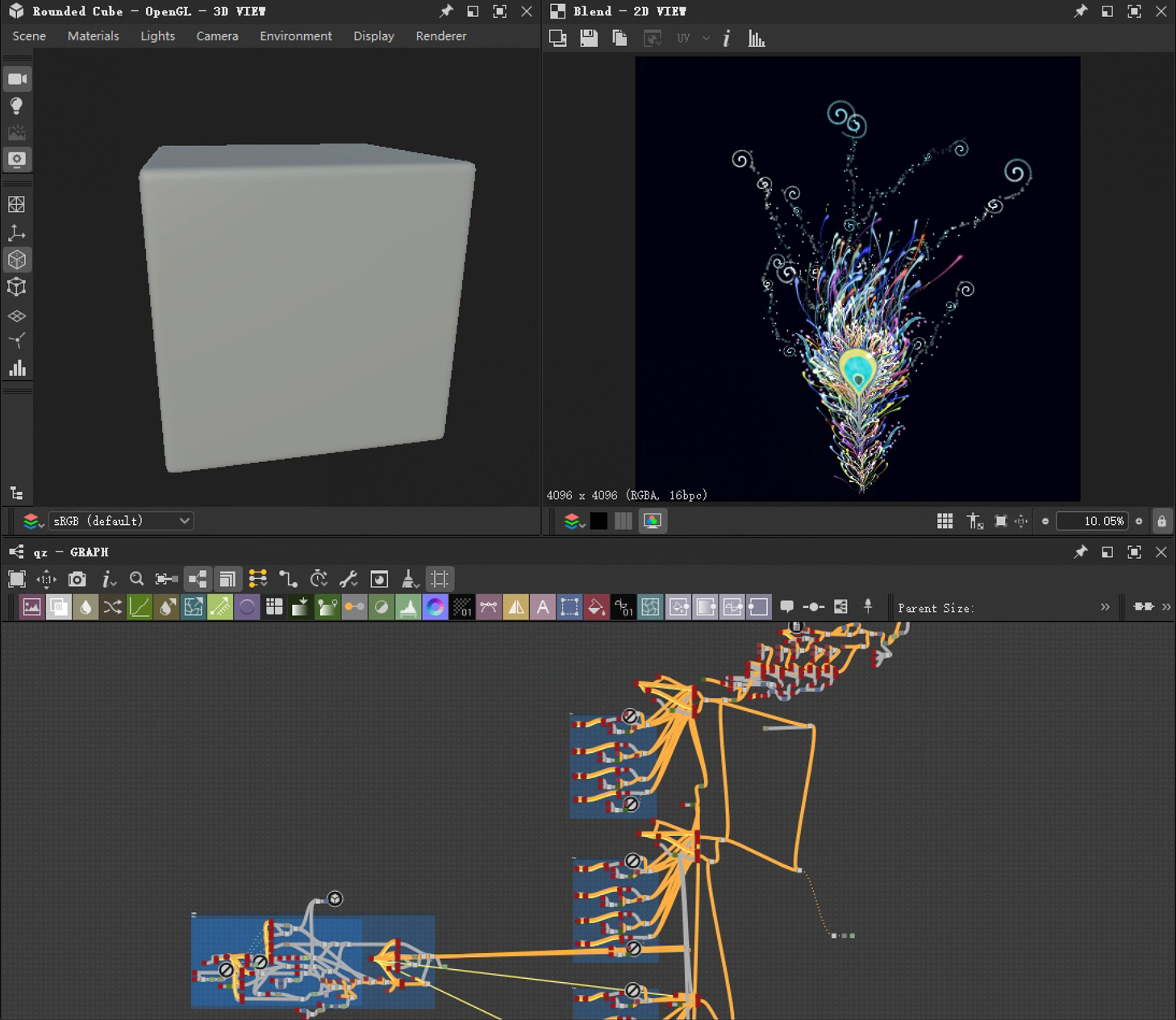 金尾翎裳模型 - 角色/人物/生物 - 作品模型 - CG模型网
