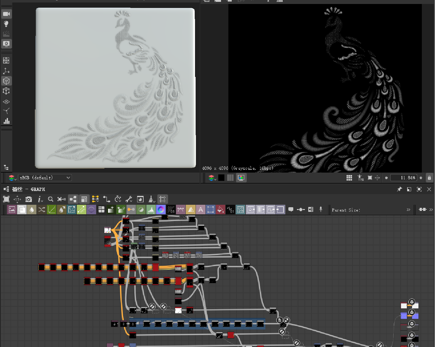 金尾翎裳模型 - 角色/人物/生物 - 作品模型 - CG模型网