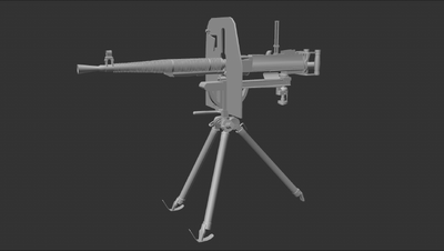 DS-39中型机枪DS39武器枪械二战苏联世界大战德什卡机枪模型-枪械模型模型库-Blender(.blend)模型下载-cg模型网