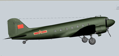 C47B (DC3)运输机3D模型模型-军用飞机模型库-3ds Max(.max)模型下载-cg模型网