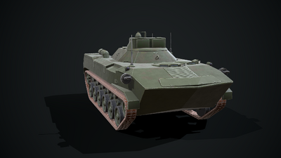 BTR-D 1V119模型-装甲车／坦克模型库-Blender(.blend)模型下载-cg模型网