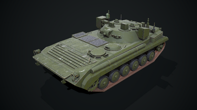 PRP-4A Argus阿格斯装甲侦察车BMP-1俄罗斯陆军模型-装甲车／坦克模型库-Blender(.blend)模型下载-cg模型网