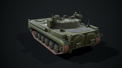 PRP-4A Argus阿格斯装甲侦察车BMP-1俄罗斯陆军模型-装甲车／坦克模型库-Blender(.blend)模型下载-cg模型网