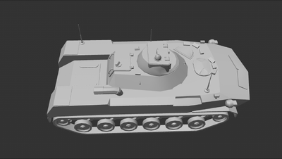 BTR-D 1V119模型-装甲车／坦克模型库-Blender(.blend)模型下载-cg模型网