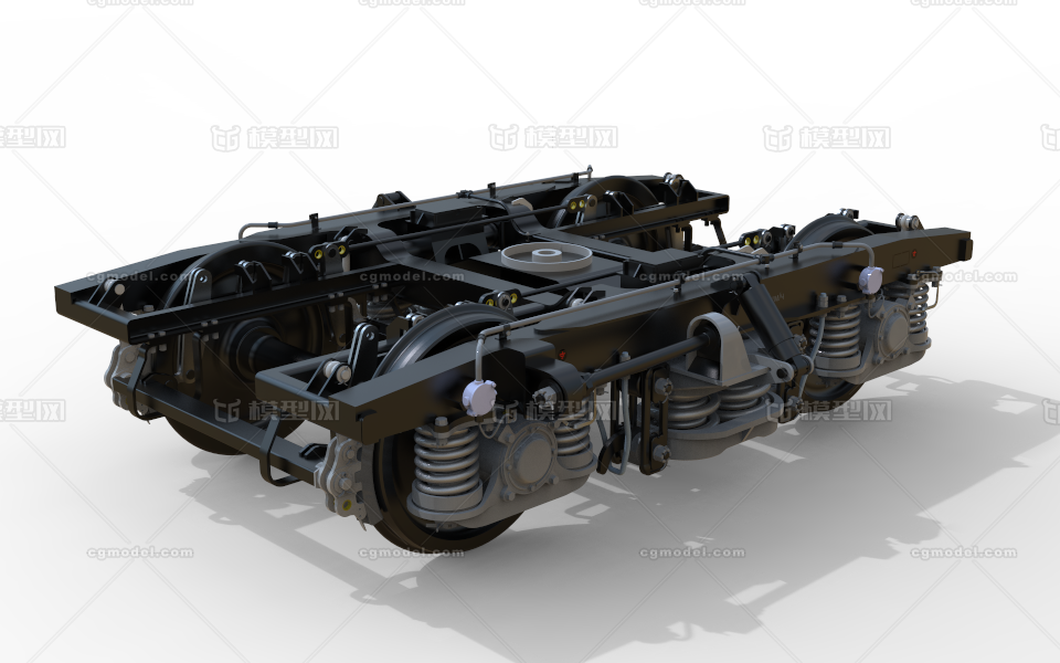 160KM速度68-4065火车转向架模型-车辆部件模型库-Rhinoceros 3D(.3dm)模型下载-cg模型网