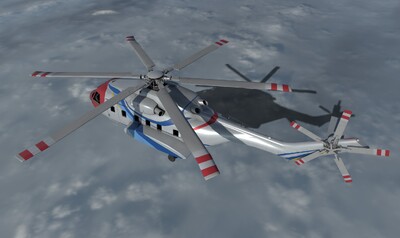 吉祥鸟AC313A 直升机模型-民用直升机模型库-3ds Max(.max)模型下载-cg模型网