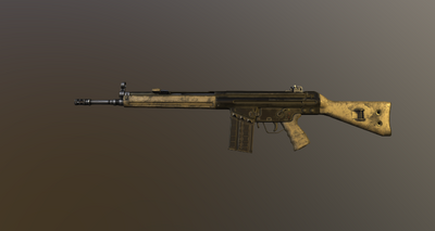 HK-G3 HKG3自动步枪模型-枪械模型模型库-Blender(.blend)模型下载-cg模型网