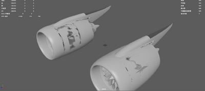 CFM Leap-1C模型-电机部件模型库-3D Studio(.3ds)模型下载-cg模型网