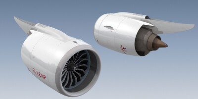 CFM Leap-1C模型-电机部件模型库-3D Studio(.3ds)模型下载-cg模型网