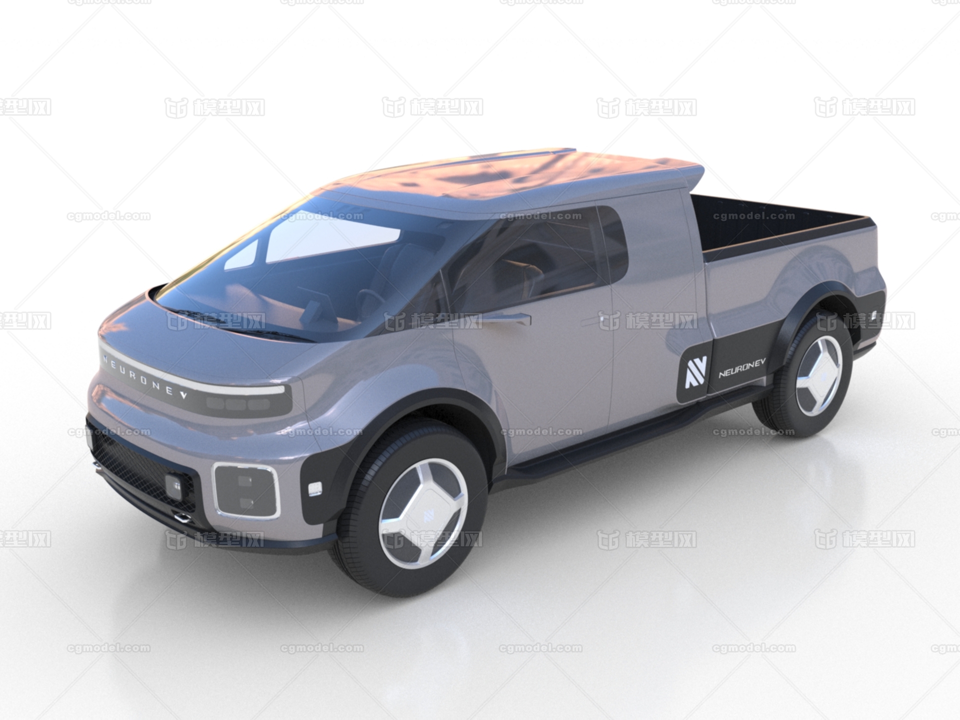 Neuron EV模型-轿车模型库-3ds Max(.max)模型下载-cg模型网