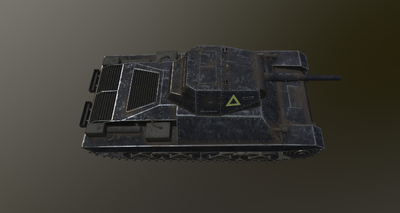 P26/40坦克意大利重型坦克 二战世界大战模型-装甲车／坦克模型库-Blender(.blend)模型下载-cg模型网