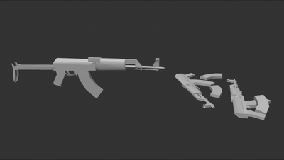 扎斯塔瓦 zastava模型-枪械模型模型库-Blender(.blend)模型下载-cg模型网