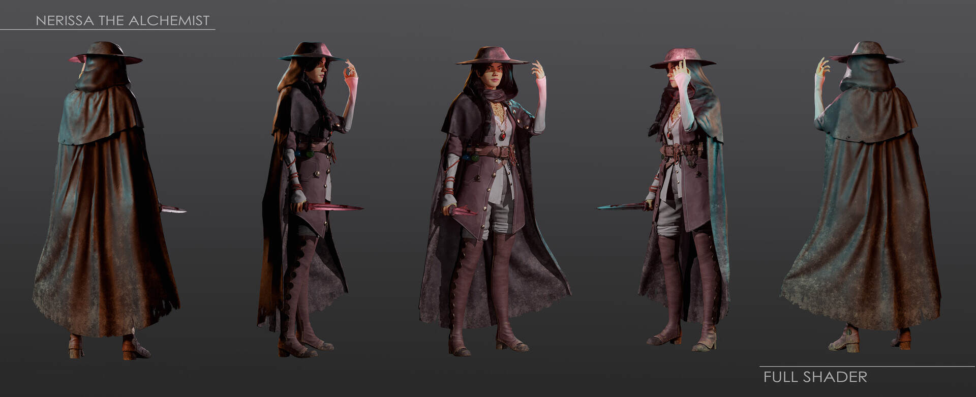 Nerissa The Alchemist模型 - 角色/人物/生物 - 作品模型 - CG模型网