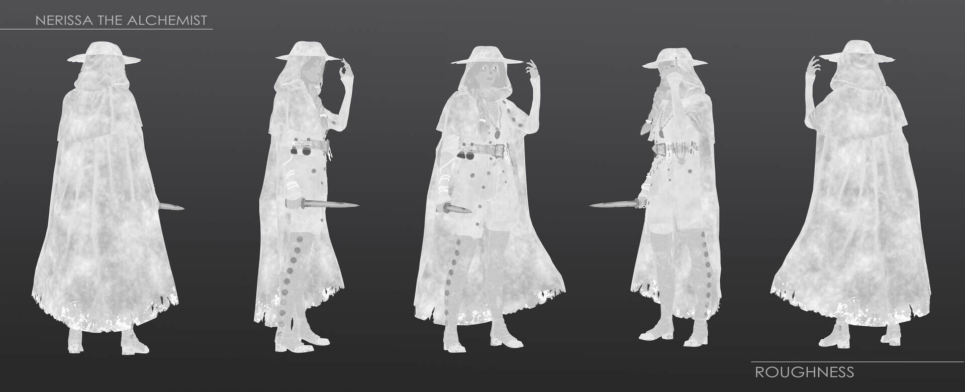 Nerissa The Alchemist模型 - 角色/人物/生物 - 作品模型 - CG模型网