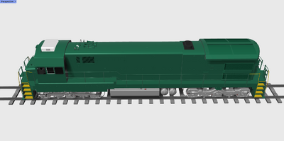 【中国铁路】ND5-II型内燃机车模型-火车/轨道车模型库-FBX(.fbx)模型下载-cg模型网