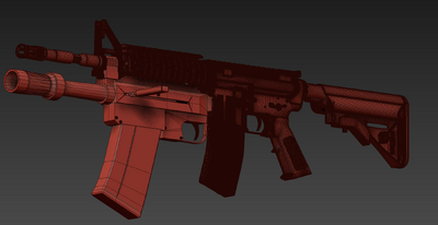 xm26霰弹枪 新型XM-26模块化霰弹枪系统模型-枪械模型模型库-3ds Max(.max)模型下载-cg模型网