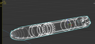 DF5B 东风导弹模型-火炮器械模型库-3ds Max(.max)模型下载-cg模型网