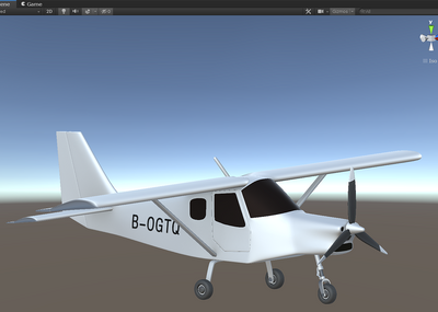 AG60E电动飞机 教练机模型-小型飞机模型库-3ds Max(.max)模型下载-cg模型网