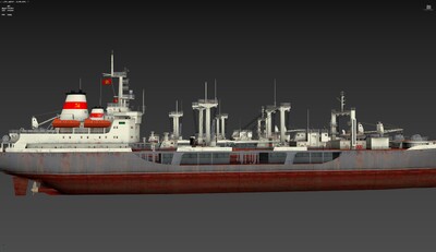 苏联 1559V型模型-军舰模型库-3ds Max(.max)模型下载-cg模型网