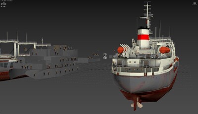 苏联 1559V型模型-军舰模型库-3ds Max(.max)模型下载-cg模型网