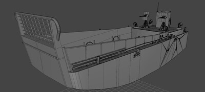 强行登陆海滩战争地形抢滩登陆 C728模型-现代场景模型库-3ds Max(.max)模型下载-cg模型网