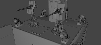 强行登陆海滩战争地形抢滩登陆 C728模型-现代场景模型库-3ds Max(.max)模型下载-cg模型网