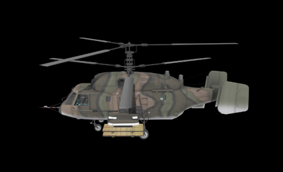 卡-29直升机 Ka-29模型-军用直升机模型库-Blender(.blend)模型下载-cg模型网