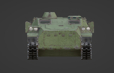 坦克 Tank模型-装甲车／坦克模型库-Blender(.blend)模型下载-cg模型网