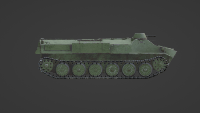 坦克 Tank模型-装甲车／坦克模型库-Blender(.blend)模型下载-cg模型网