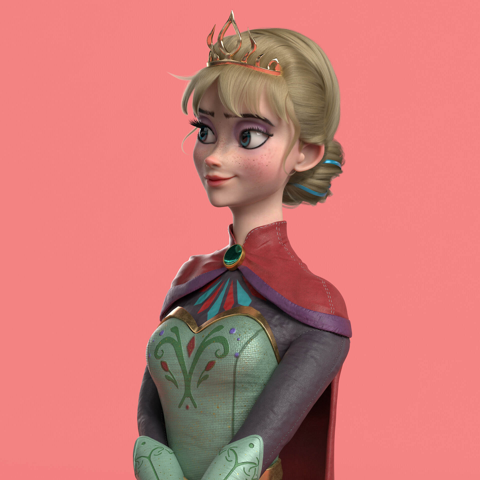 Frozen - Elsa模型 - 角色/人物/生物 - 作品模型 - CG模型网