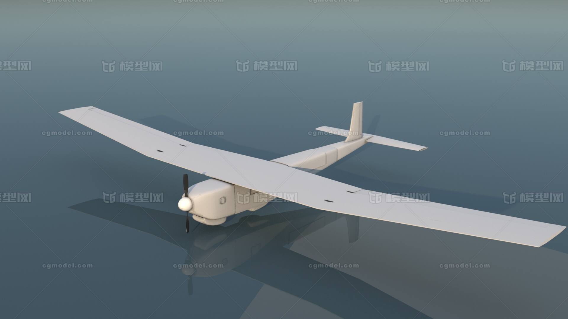 RQ-20美洲狮模型-无人机模型库-3ds Max(.max)模型下载-cg模型网