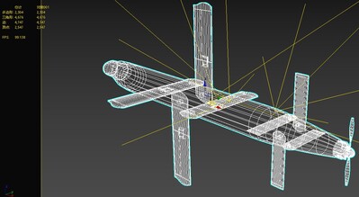 Hero-70 巡飞弹模型-无人机模型库-3ds Max(.max)模型下载-cg模型网