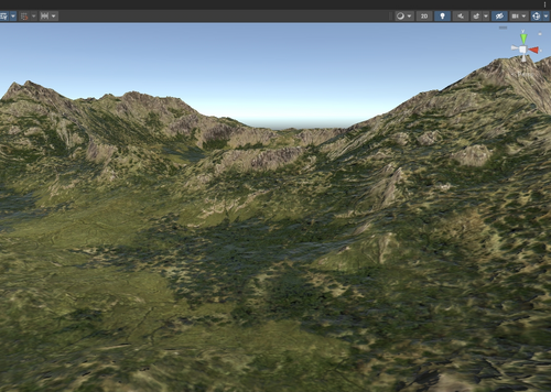 3Dmax山脉 unity山脉模型-自然场景模型库-3ds Max(.max)模型下载-cg模型网