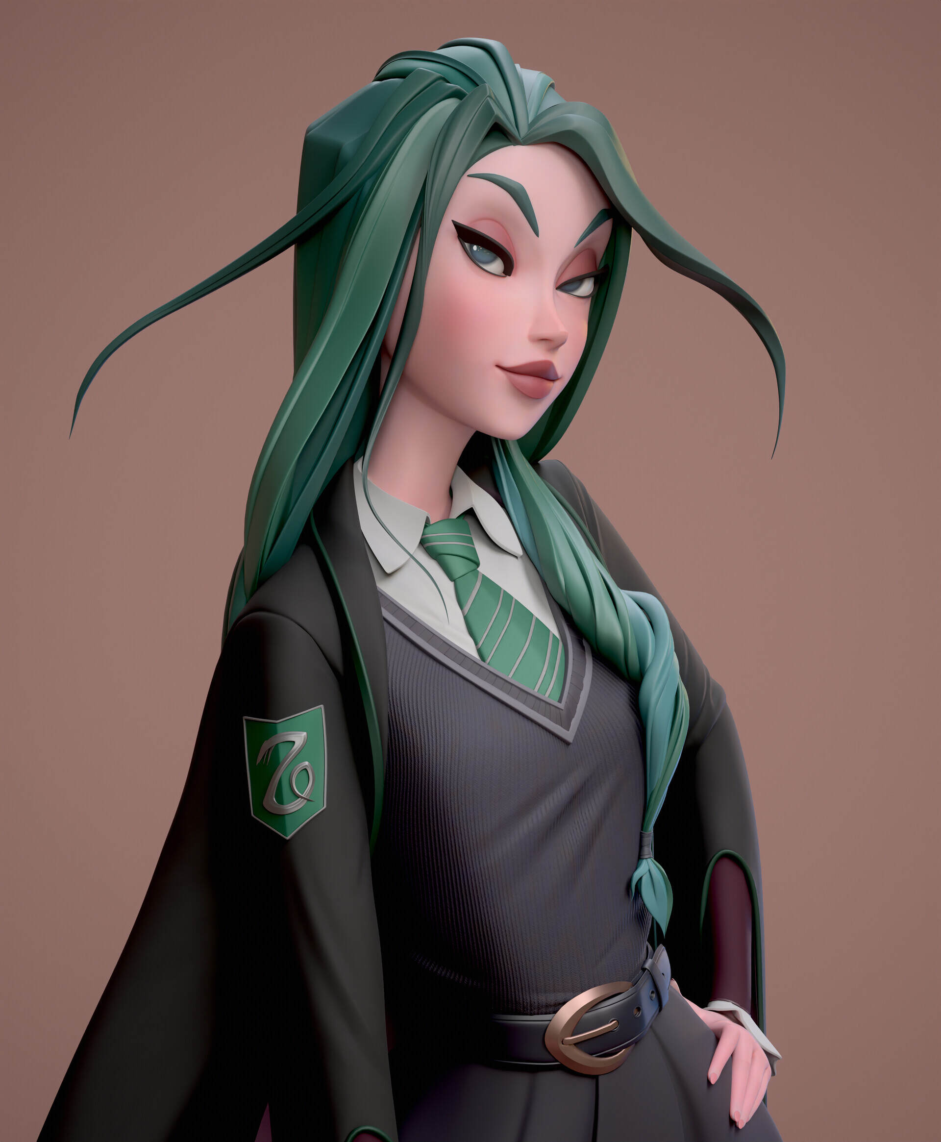 《Slytherin - Diamond》模型 - 角色/人物/生物 - 作品模型 - CG模型网