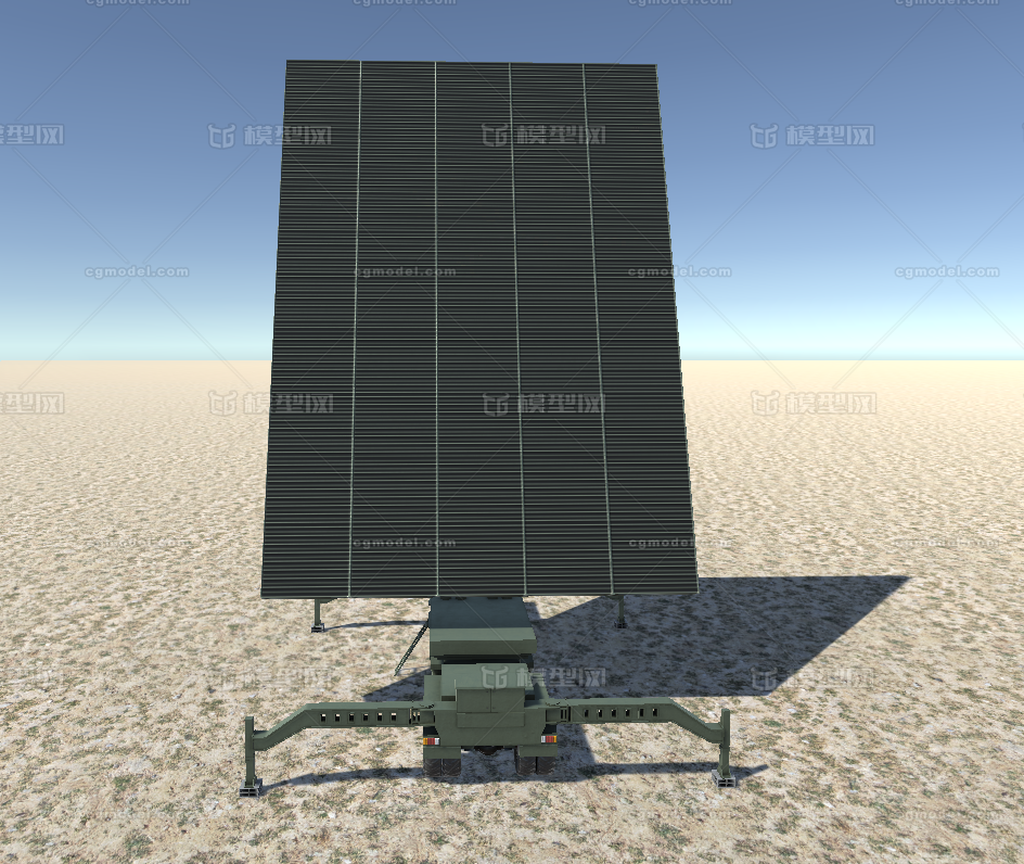 中国YLC 8B雷达模型-其他器械模型库-3ds Max(.max)模型下载-cg模型网