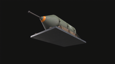 BLU-82真空炸弹 雏菊切刀模型-其他器械模型库-3ds Max(.max)模型下载-cg模型网