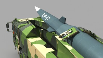 东风17 东风-17模型-装甲车／坦克模型库-3ds Max(.max)模型下载-cg模型网