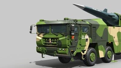 东风17 东风-17模型-装甲车／坦克模型库-3ds Max(.max)模型下载-cg模型网