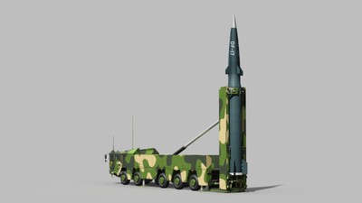 东风17 东风-17模型-装甲车／坦克模型库-3ds Max(.max)模型下载-cg模型网