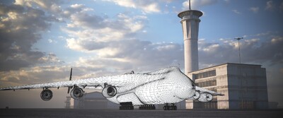 AN-225 安225模型-军用飞机模型库-FBX(.fbx)模型下载-cg模型网