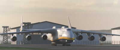 AN-225 安225模型-军用飞机模型库-FBX(.fbx)模型下载-cg模型网