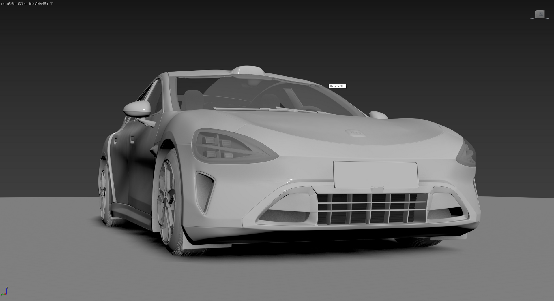 小米SU7 3D汽车模型，发售预热！！！模型 - 工业/产品/道具 - 作品模型 - CG模型网