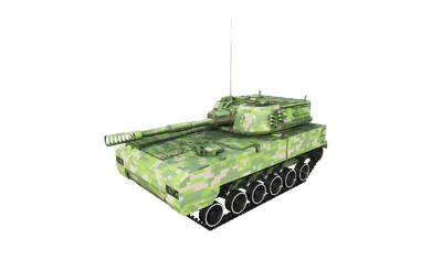 PLZ07式自行榴弹炮 07式122mm自行榴弹炮模型-装甲车／坦克模型库-3ds Max(.max)模型下载-cg模型网