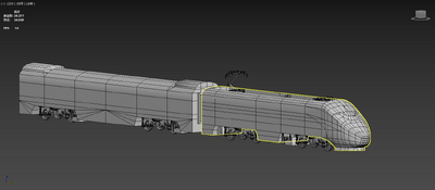 CR200J模型-火车/轨道车模型库-3ds Max(.max)模型下载-cg模型网
