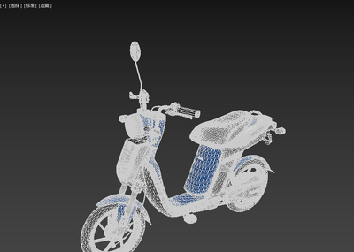 雅马哈摩托车 EC03-2011模型-摩托车模型库-3ds Max(.max)模型下载-cg模型网