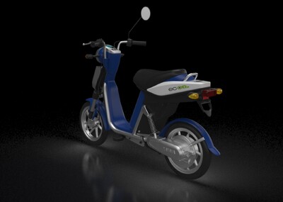 雅马哈摩托车 EC03-2011模型-摩托车模型库-3ds Max(.max)模型下载-cg模型网