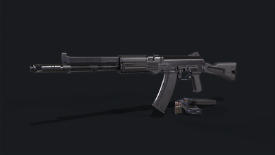 AK-107突击步枪 枪械模型模型-枪械模型模型库-3ds Max(.max)模型下载-cg模型网